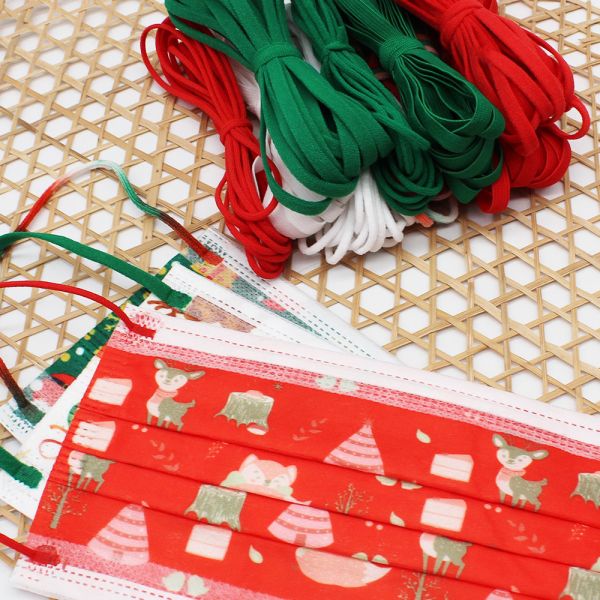 Quality Nylon Spandex Flat 5mm 8mm Elastic Macrame Cord Rope for sale