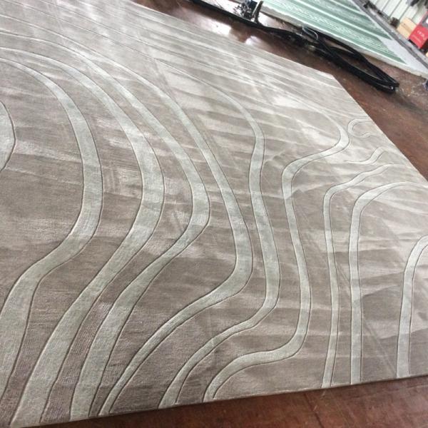 Quality Custom End Handmade Floral Carpet for Hotel Living Room in Any Color Pattern and for sale