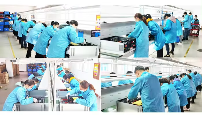 Solar Energy System BMS Battery Management System 384V 409.6V 480V 512V 563.2V HV BMS 125A For Photovoltaic System 6