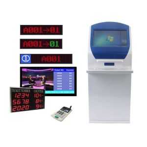 Quality Free Standing Self Service Queue System Ticket Dispenser for sale