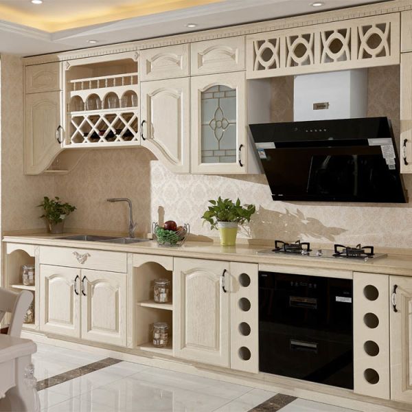 Quality Luxury Furniture America Style HPDL Solid Wood Custom Cabinets for sale
