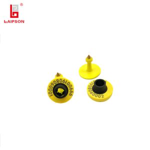 Quality Reusable TPU 25mm FDX-B Rfid Ear Tag For Pig Swine Sheep Bovine Cattle Cow for sale