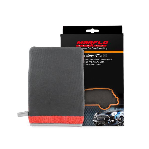 Quality Black Red Clay Wash Mitt With Quick Simple And Secure Service ISO-9001 for sale