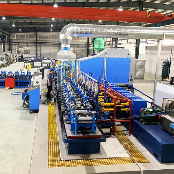 Quality Steel Pipe Tube Production Line 38.1-114.3 x 4mm for sale