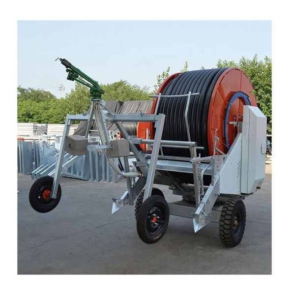 Quality Metal Agricultural Farm Irrigation System Hose Reel Sprinkler with 75 cm Diameter and Metal Construction for sale
