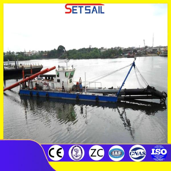 Quality 12 Inch Slot Type Cutter Suction Dredger with Anchor Boom Lifelong After-sales for sale