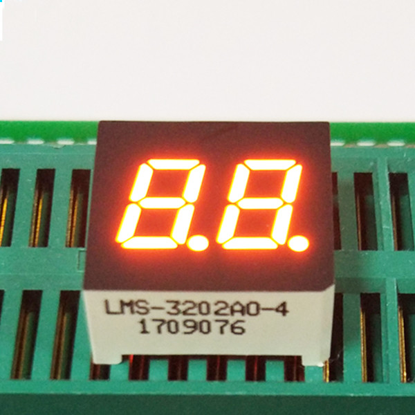 Quality Seven Segment 2 Digit LED Number Display 0.3 inch Orange Color for sale