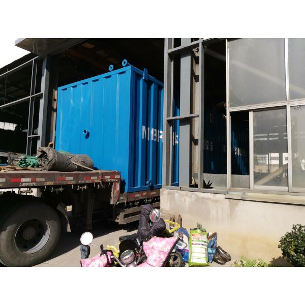 Quality Integrated MBR Equipment Wasterwater Treatment With Customized Carbon Steel Tank for sale