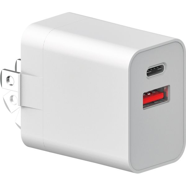 Quality USB A+C Wall Charger 2 Pack 20W Fast Charging Block For Apple Watch for sale