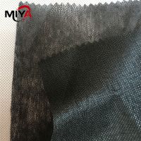 Quality Dress Charcoal Non Woven Fusible Interlining 50gsm for sale