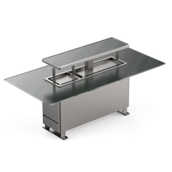 Quality Nordic Multifunction Lift Up Coffee Table with Refrigerator Freezer Dining Room Furniture for sale