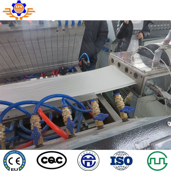 Quality Composite PVC Wall Panel Extrusion Line Fluted 8mm Wpc Wall Panel Machine for sale