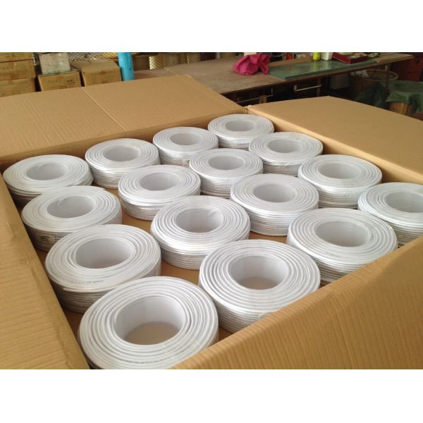 Quality Exact Cables 2x0.22mm2 Unshielded Stranded CCA LSF Insulation CPR Eca Alarm for sale