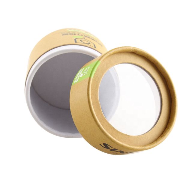 Quality Cylinder Composite Paper Tube Blister Inserted laminated Pantone Printing for sale