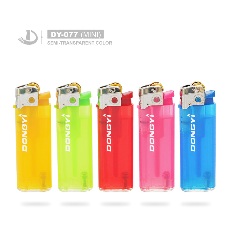 Dy-068 Dongyi Electronic Rubber Color Cigarette Gas Lighter