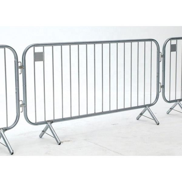Quality Detached Flat Feet 2.4*1.5m Crowd Barrier Fencing for sale