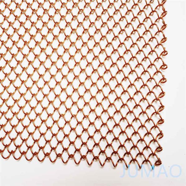 Quality ODM Gold Mesh Curtains Metal Drapes For Hotel Club for sale