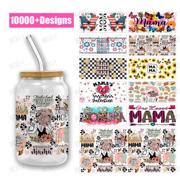 Quality 16oz Mama'S Day UV DTF Transfer Quick And Versatile Design Transfers For Your for sale