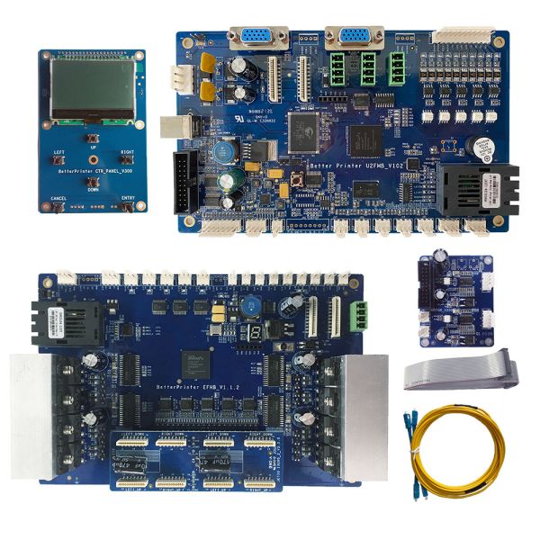 Quality I3200 Dye Sublimation Textile Inkjet Printer Board Double Head Printer Inkjet Board for sale