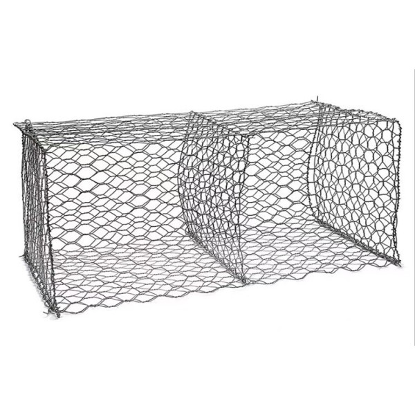 Quality Twisted Hexagonal Gabion Box 3.2mm Gabion Cage Retaining Wall for sale