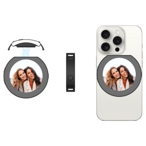 Quality Magnetic Selfie Monitor Screen With Bluetooth Selfie Remote 2 In 1 For 15 16 Pro for sale