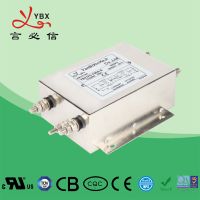 Quality Industrial AC Power Noise Filter , EMI EMC RFI 240V AC Mains Filter for sale