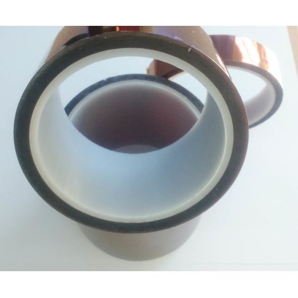 Quality Polyimide Kapton Tape High cohesive force and anti-corrosion 66m Length for sale