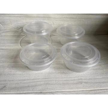 Round Kitchen Customizable Rectangular Plastic Lunch takeaway packaging
