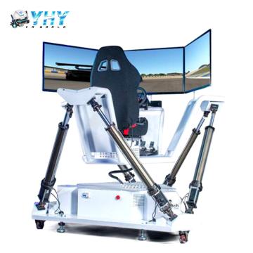 Quality 9D F1 Virtual Reality Racing Simulator VR 6 DOF 3 Screen Motion Ride for sale