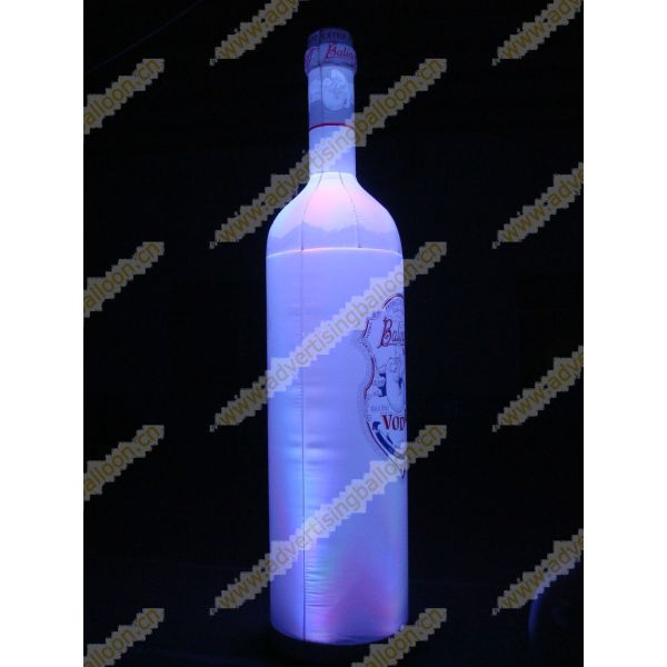 Quality Bottle Inflatable Lighting Balloon for sale
