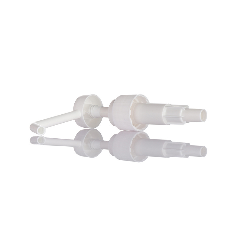 28/410 PP 4cc Lotion Pump with Long Nozzle for 80% Alcohol Disinfectant Products