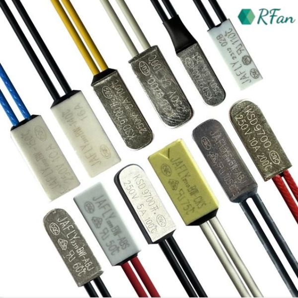 Quality KSD9700 Thermal Protector Thermal Cutoff 250V for Power supplies for sale