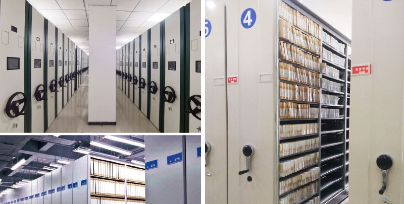 Compact Mobile Shelving