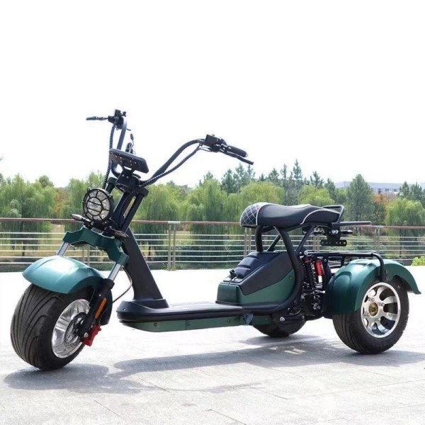 Quality Unisex 2000w Citycoco Electric Scooter with 3 Wheels and 60-80km Range Per Charge for sale