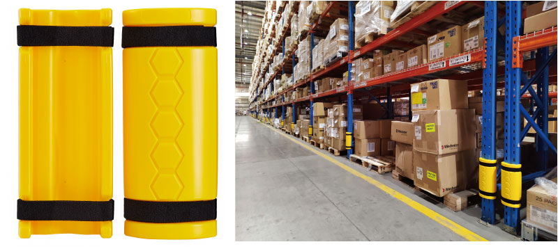 Racking Upright Protectors  Rack End  Protector Guard  Warehouse Safety Bollard