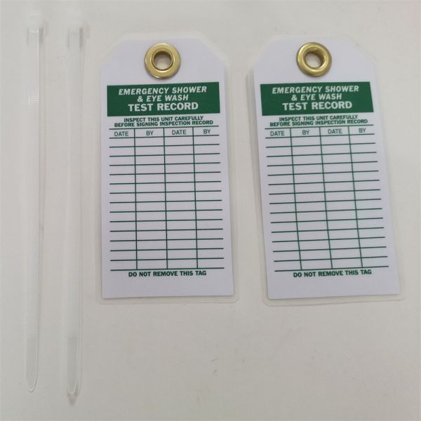 Quality Thickness 0.5mm Emergency Shower And Eyewash Test Record for sale
