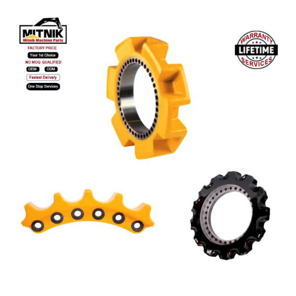 Quality Hardness Depth 8-12mm Dozer Undercarriage Parts Casting Sprocket Segment for Cat for sale