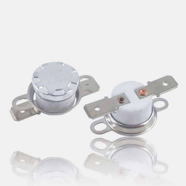Quality KSD Bimetal Disc Thermostat Normally Closed HC301 Thermal Cutoff Switch for sale