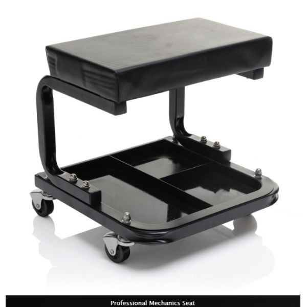 Quality Padded Heavy Duty Adjustable Mechanic's Roller Seat for sale
