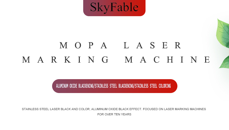 Mopa Fiber Laser Marker front view