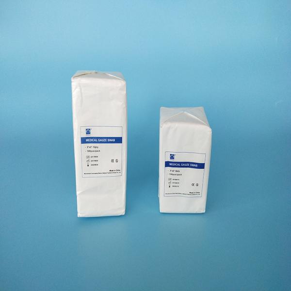 Quality Disposable Sterile Medical Swabs Custom Design Absorbent Gauze Pad for sale