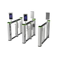 Quality SS304 IP44 Speed Gate with 40W Brushless DC Motor for Indoor Access Control for sale