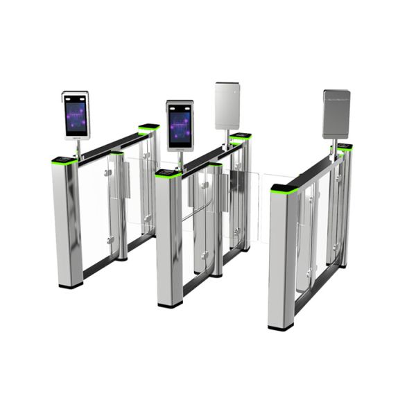 Quality SS304 IP44 Speed Gate with 40W Brushless DC Motor for Indoor Access Control for sale