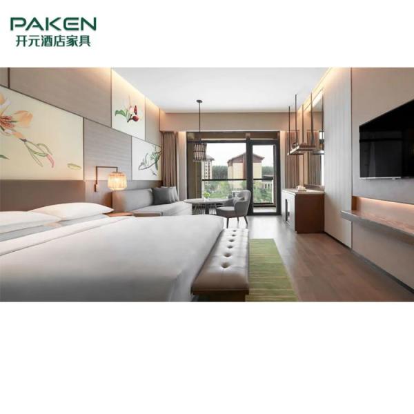 Quality 5 Star Solid Wood Hotel Style Bedroom Furniture for sale