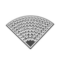 Quality 3535 Park Flood Light Lens 10 Degree 76 In 1 PC Material For Stadium for sale