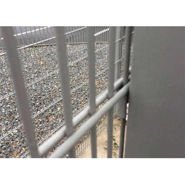 Quality SGS H1500mm Double Wire Welded Fence With Square Post for sale