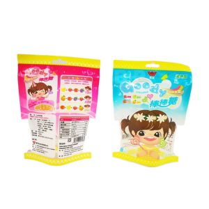 Quality Food Grade Custom Printed Pouch Three Side Sealed Mylar Plastic Packaging Bags for sale