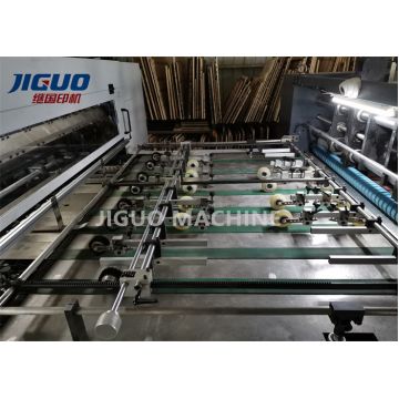 Quality Lead Edge Automatic Paper Creasing Machine Feeding Die Cutting Machine for sale