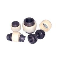 Quality 45# Steel Nylon Gear Type Flexible Coupling Black Color Blackening Treatment for sale