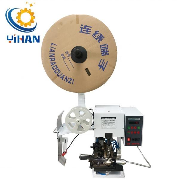 Quality 2500-3600 Pcs/h Productivity 1.8Ton Mute Strip JST XH2.54 Terminal Crimping for sale